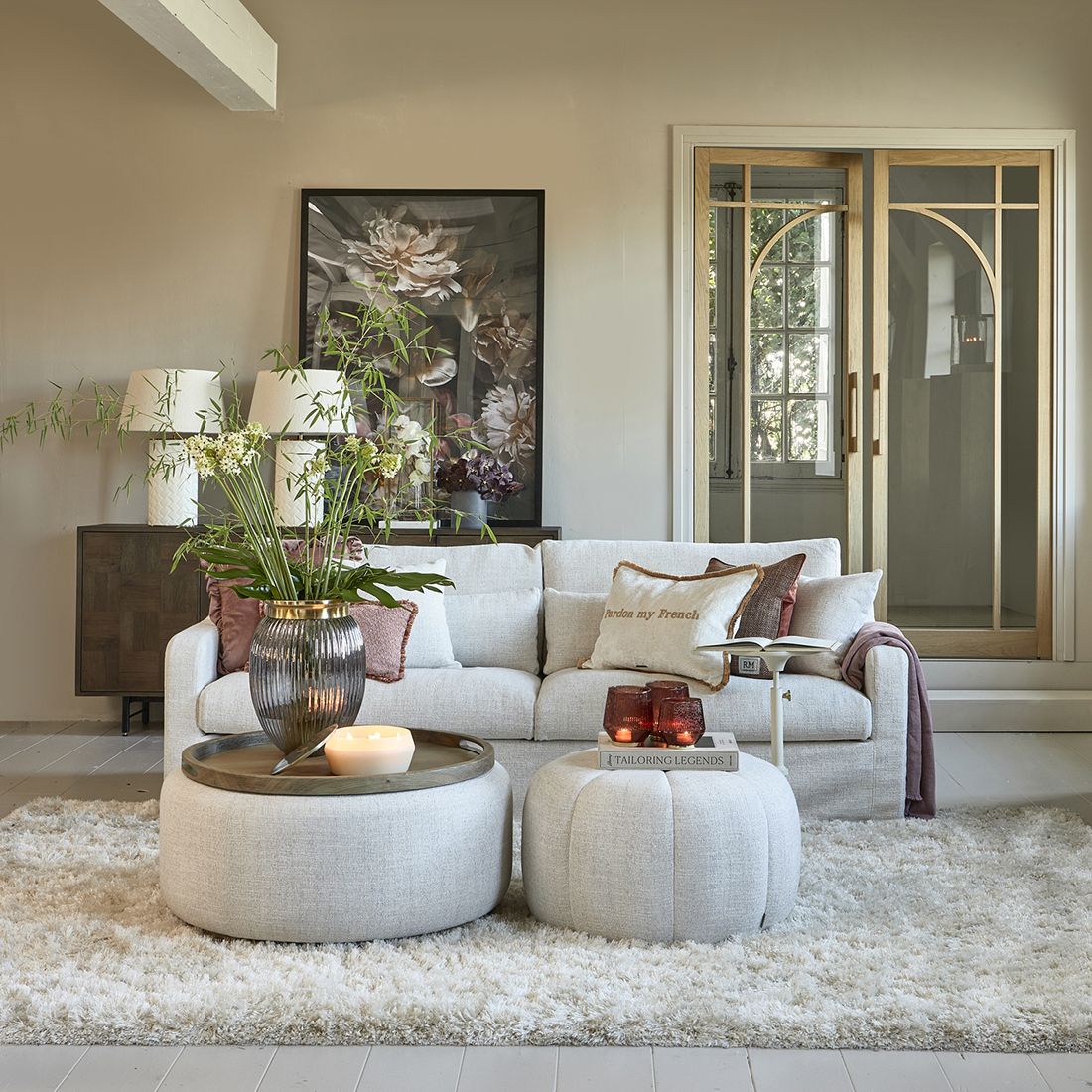 Stolik kawowy Coffee Table Babylon Loft-love.pl RIVIERA MAISON POLSKA